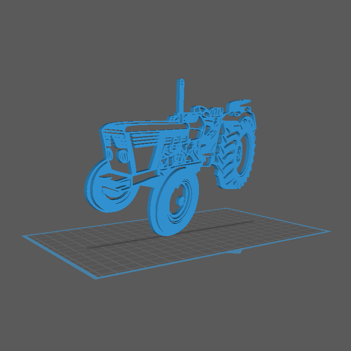 3D Printable Tractor - Deutz D62 by Paul Wust