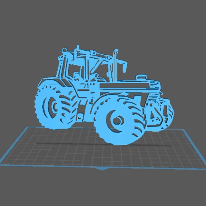 3D Printable Tractor - Case IH 1455 XL by Paul Wust