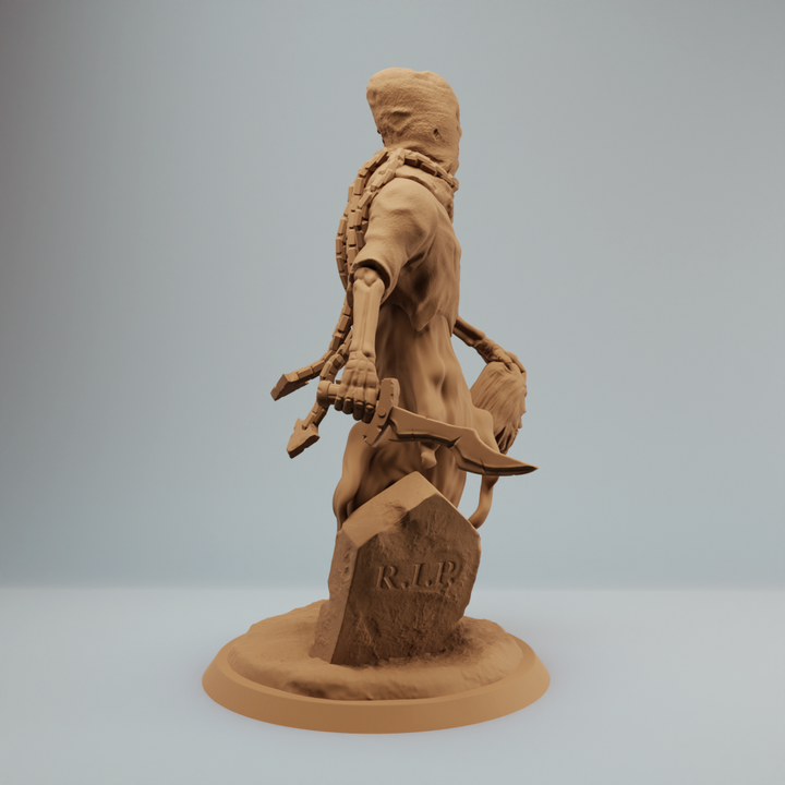 3D Printable Executioner Geist undead wraith, skeleton wraiths ...