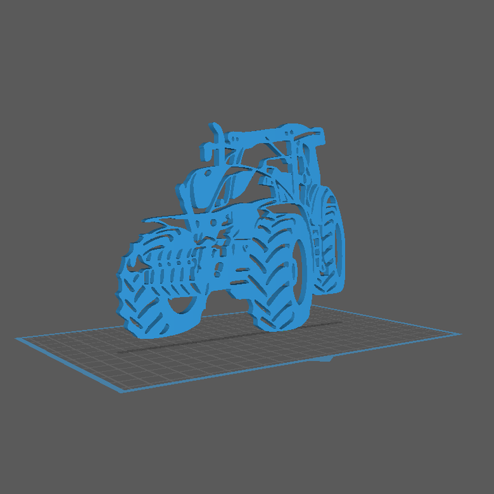 3D Printable Tractor - New Holland by Paul Wust