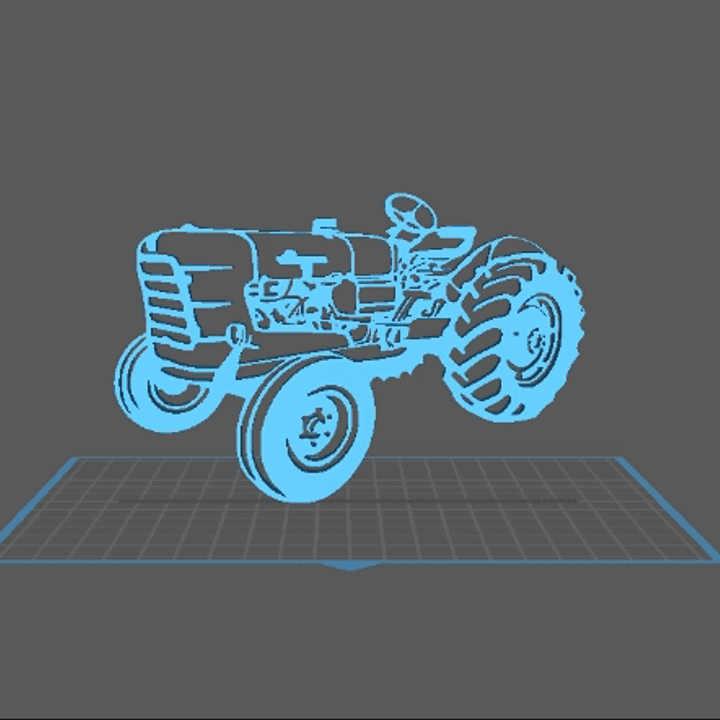 3D Printable Tractor - Someca by Paul Wust