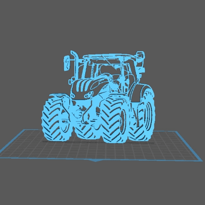 3D Printable Tractor - Steyr by Paul Wust
