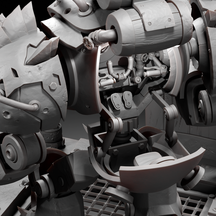 3D Printable G.M.O.D. Mount - World of Warcraft by Douglas Salles