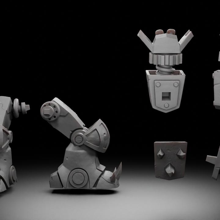 3D Printable G.M.O.D. Mount - World of Warcraft by Douglas Salles