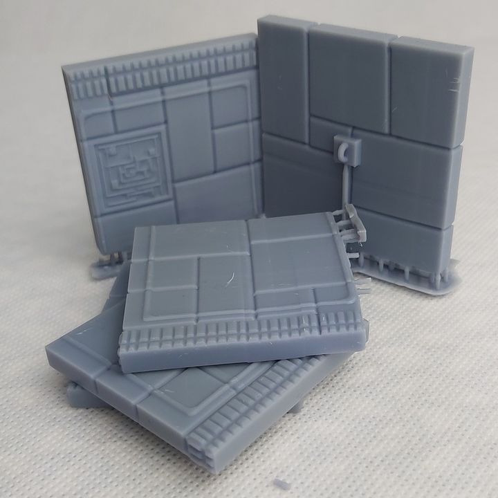 3D Printable Dwarf Monument Terrain by Sculpting George