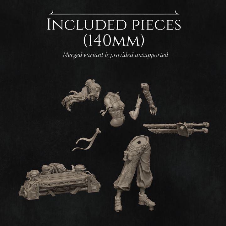 3D Printable Neo-Nixxi [presupported] by Nerikson