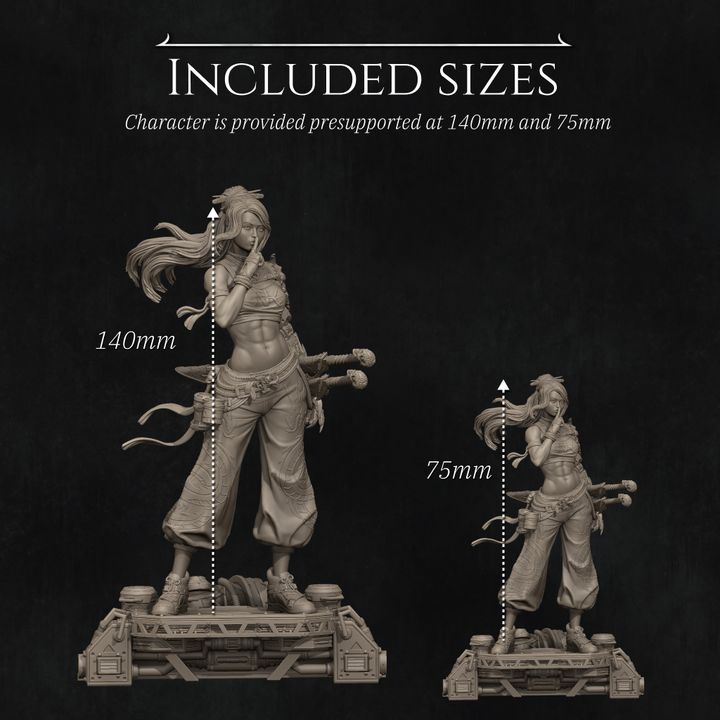 3D Printable Neo-Nixxi [presupported] by Nerikson