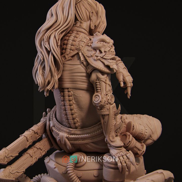 3D Printable Neo-Nixxi Diorama [presupported] by Nerikson