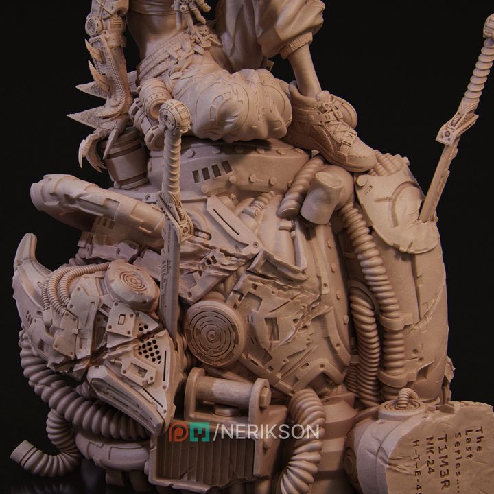 3D Printable Neo-Nixxi Diorama [presupported] by Nerikson