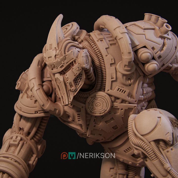 3D Printable Neo-Nixxi Robot [presupported] by Nerikson