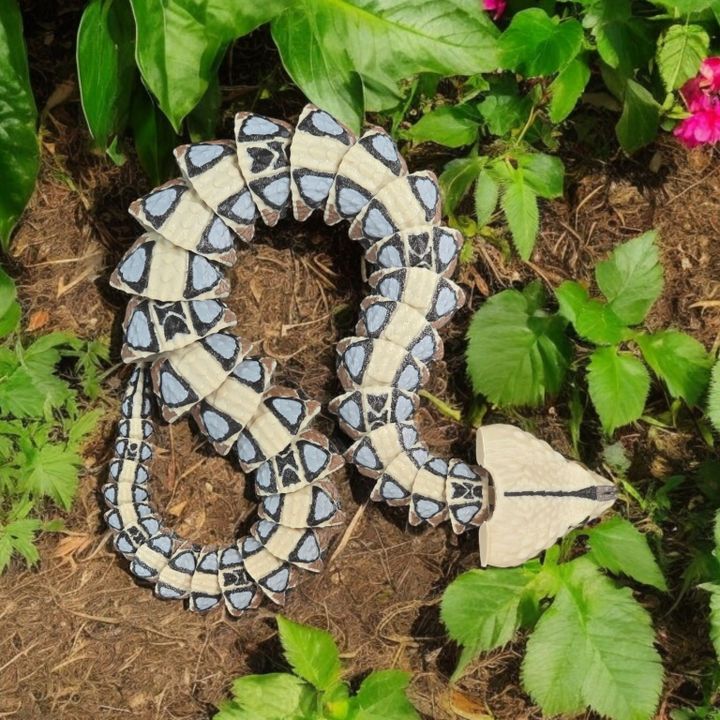 3D Printable Gaboon Viper - Articulated Snake by RAKI-BOX