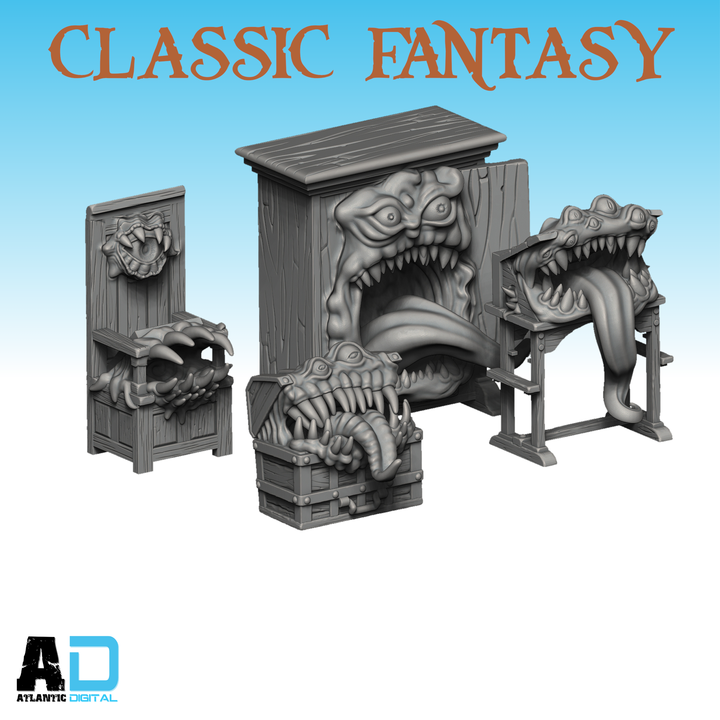 3D Printable Mimics by Wargames Atlantic