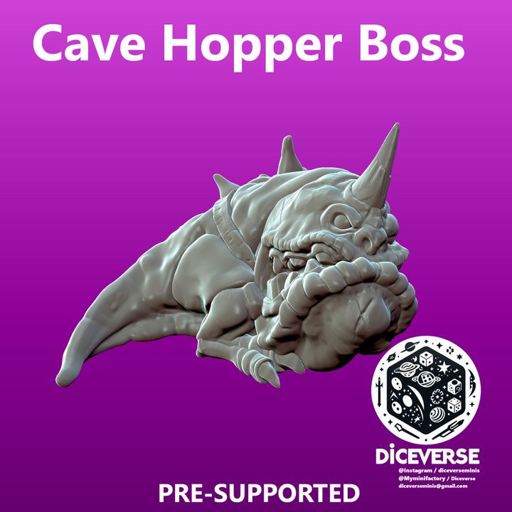 Descargar Goblin Cavehopper Boss de Diceverse