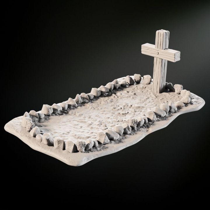 3D Printable Desert Graveyard by WargamesCo