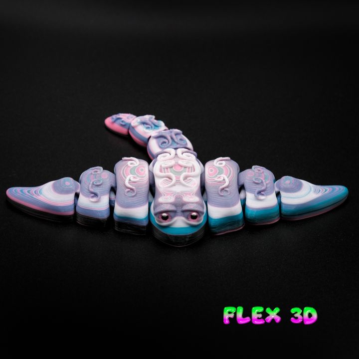 3D Printable Flex 3D Stingray by Flex 3D