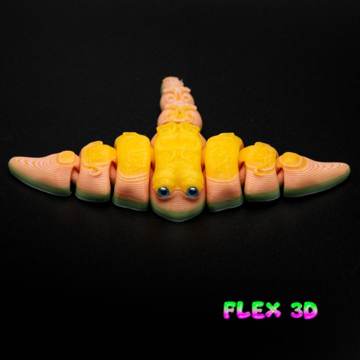 3D Printable Flex 3D Stingray by Flex 3D