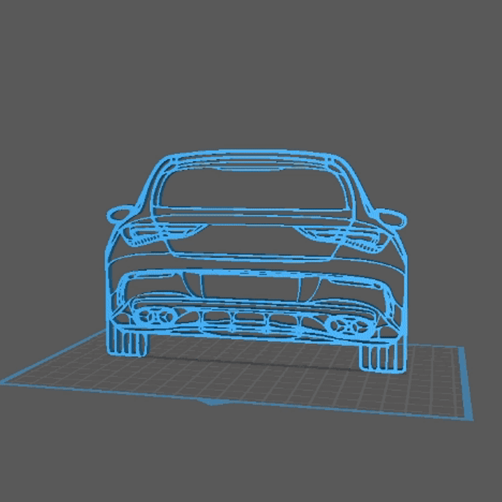 3D Printable Mercedes - CLA 2023 by Paul Wust