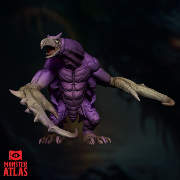 3D Printable Hook Horror by Monster Atlas