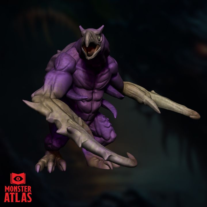 3D Printable Hook Horror by Monster Atlas