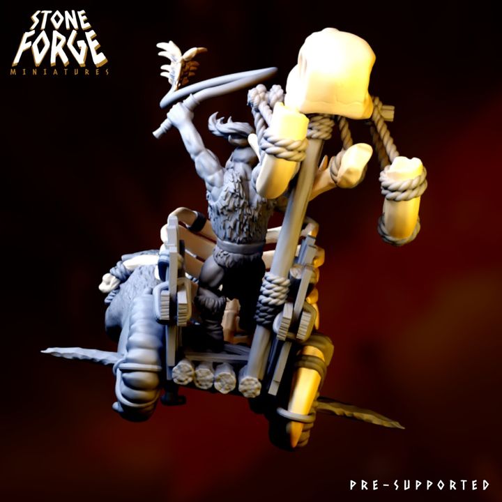 3D Printable Sabertooth Hunters by Stone Forge