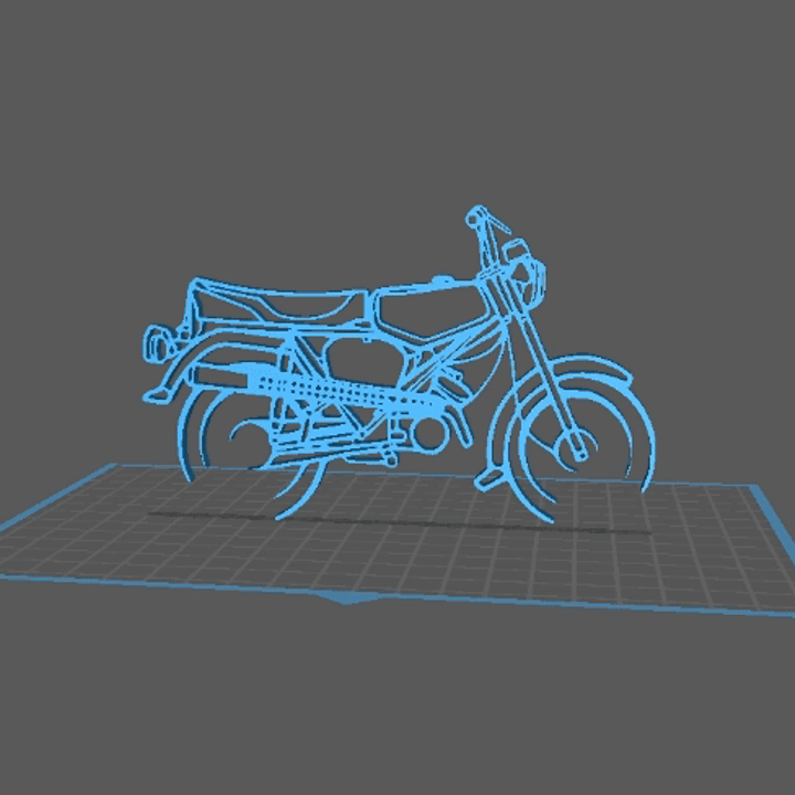 3D Printable Simson - S51 Enduro by Paul Wust