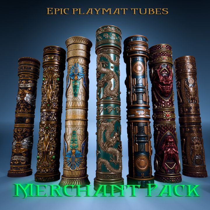 Epic Playmat Tubes Campaign - MyMiniFactory