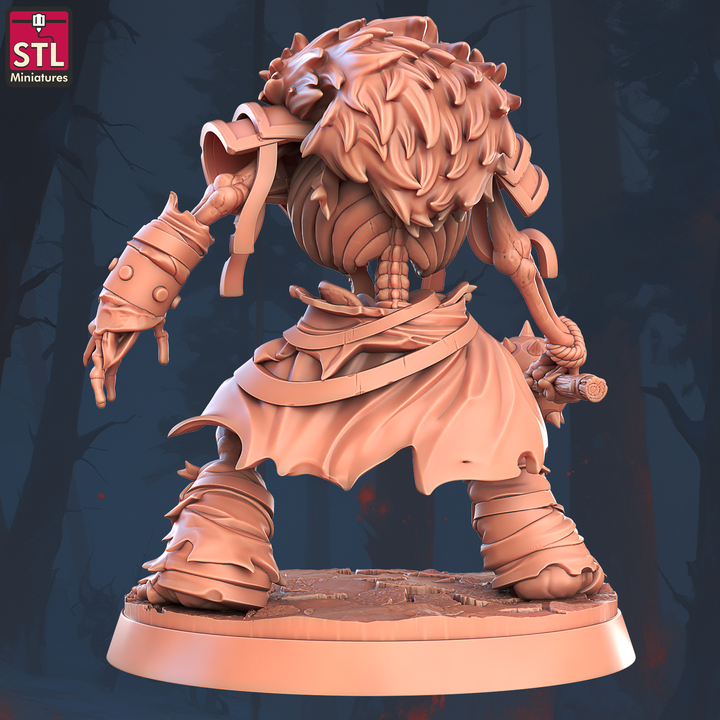 3D Printable Giant Skeletal Ogre by STL Miniatures