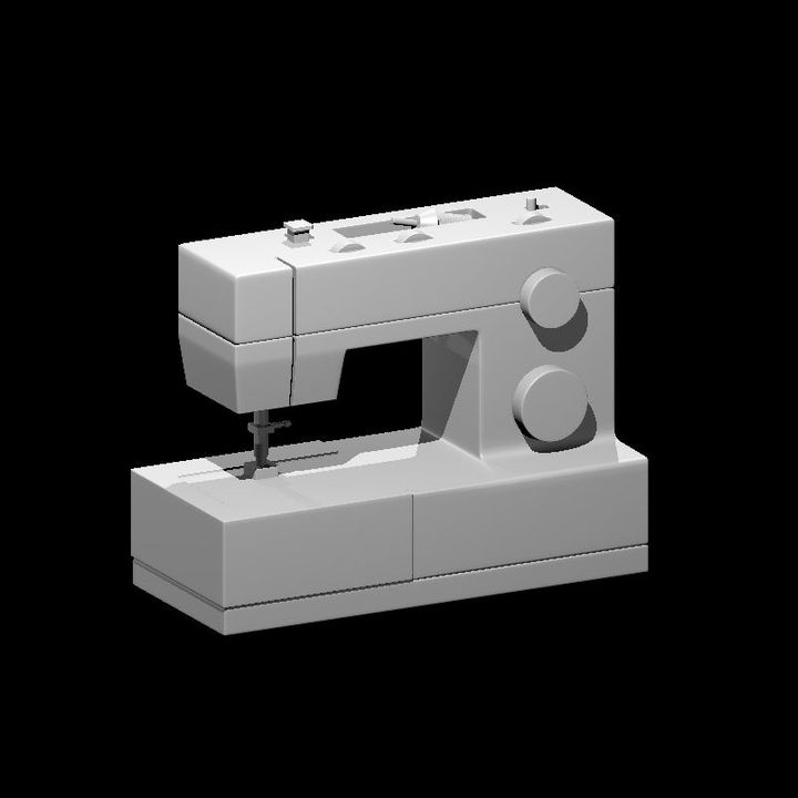 3D Printable Sewing Machine Mimic by Miguel Zavala