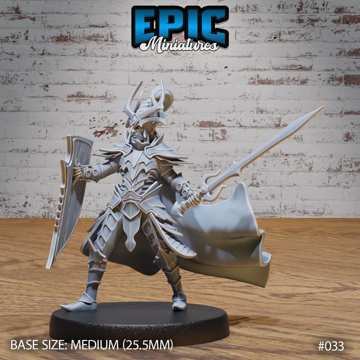 3D Printable Dark Elf Army Pack / Evil Elven Attack Set / Underground ...