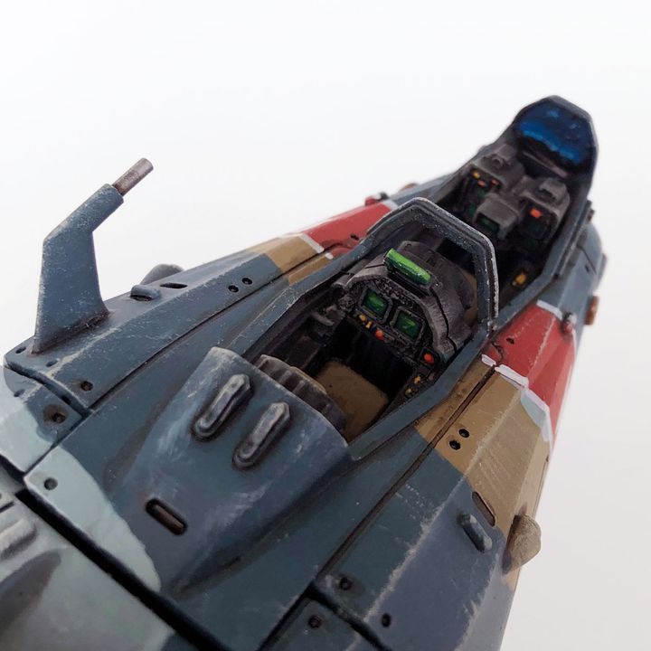 3D Printable Valravn Assault Transport (presupported) by Nate Feyma