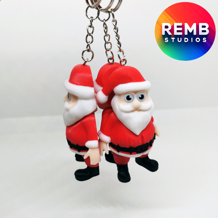 3D Printable Flexi Mini Santa Remb Studios, STL file for 3D printing ...