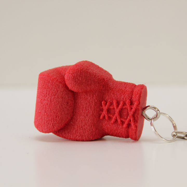 3D Printable TRACTOR & KEY RING by PAILLUSSON Pierre-Louis