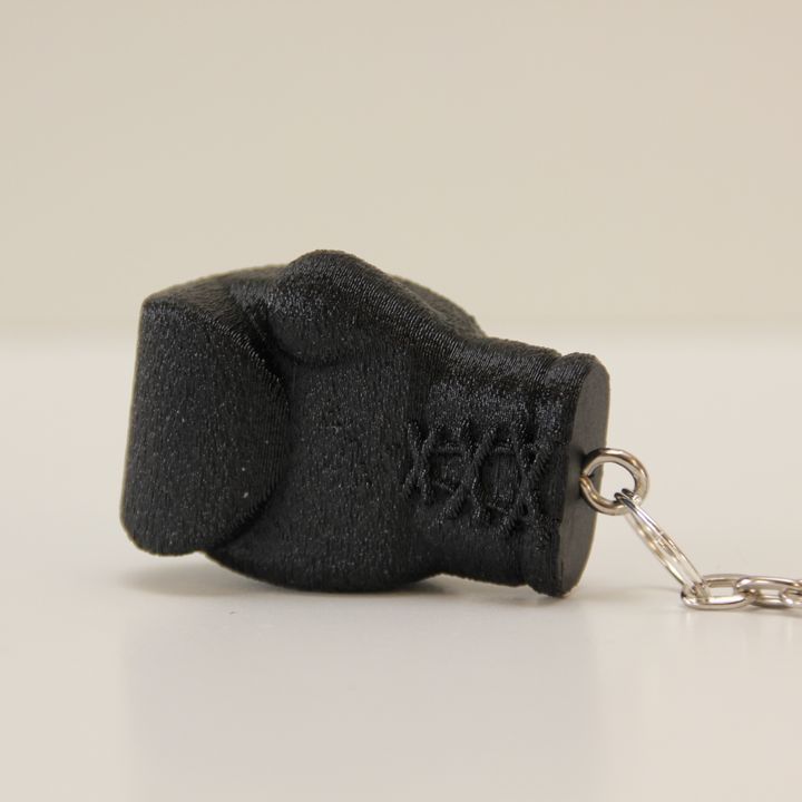3D Printable TRACTOR & KEY RING by PAILLUSSON Pierre-Louis