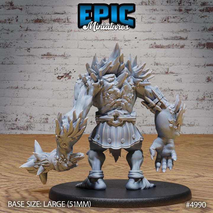 3D Printable Savage Troll Set / Evil Ogre Warrior / Male Cave Beast ...