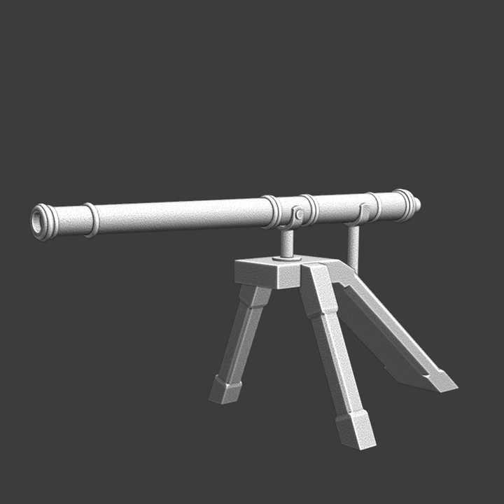 3D Printable Medieval small cannon - wargaming model by Northern ...