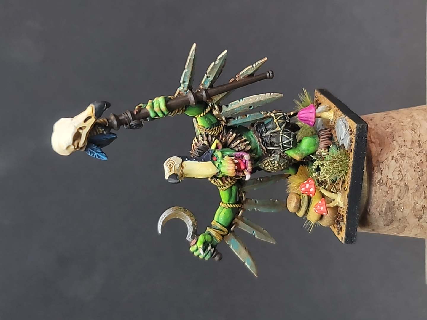 3D Printable The Longsnouts - Orc Vulture Shaman by The Longsnouts