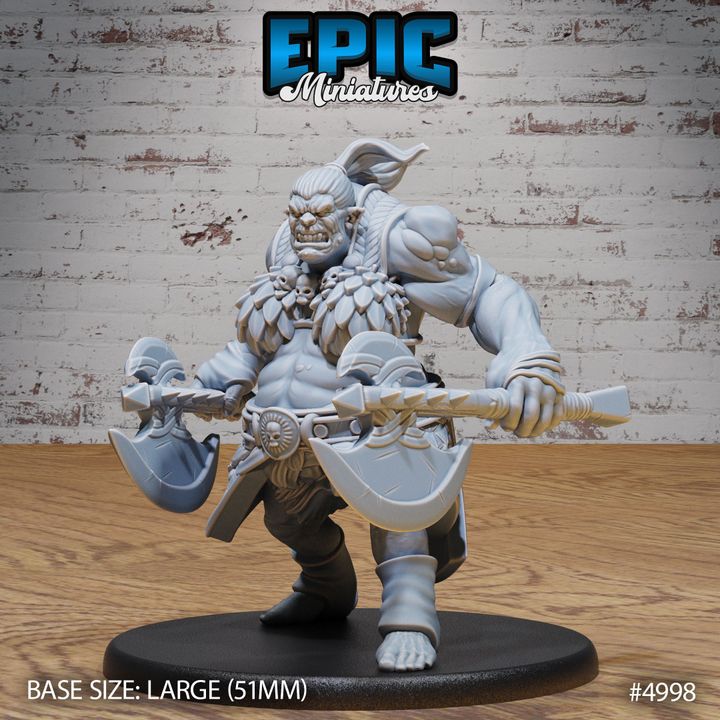 3D Printable Orog Female Set / Orc Warrior / Cave Beast / Evil Troll ...