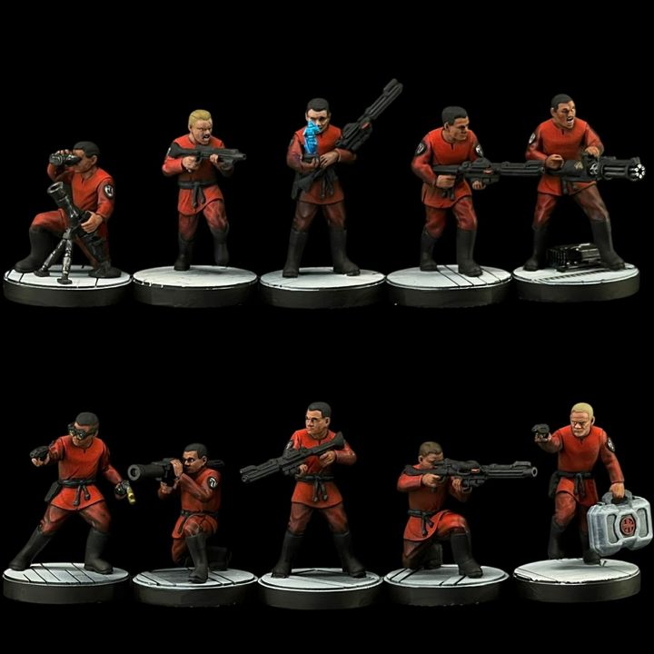 3D Print of Heavy Garrison Troopers - Kitbash by TonedawgPaints