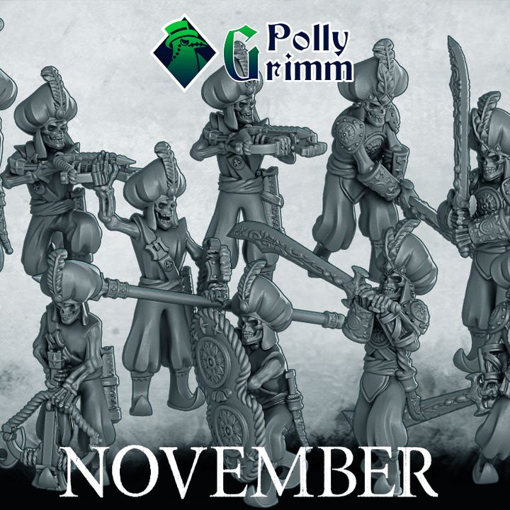 3D Printable Fantasy and historic miniatures for tabletop games ...
