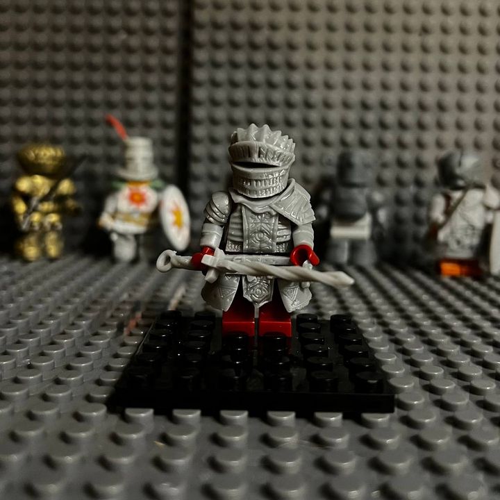 3D Printable FIRELINK SET DARK SOULS LEGO CUSTOM SET by Gabriel Garcia