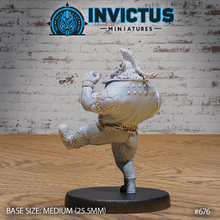 3D Printable Boar Bandit Kick / Space Thief / Star Battle Pirate ...