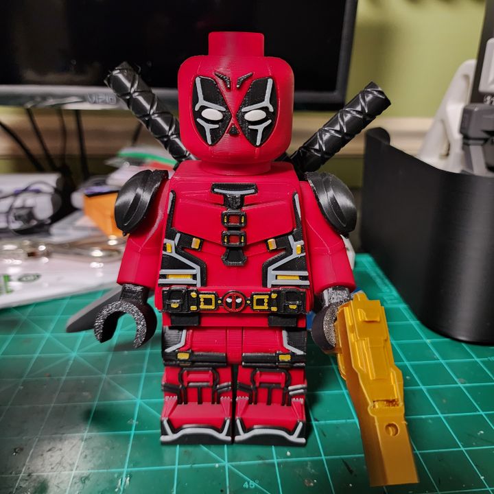 3D Print of Third Movie Bricks figures 通过 jrherald420