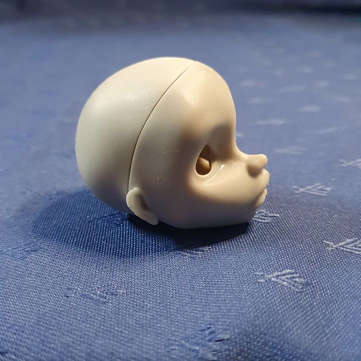 Download BJD Doll Head Dolly Stl Files von david martin