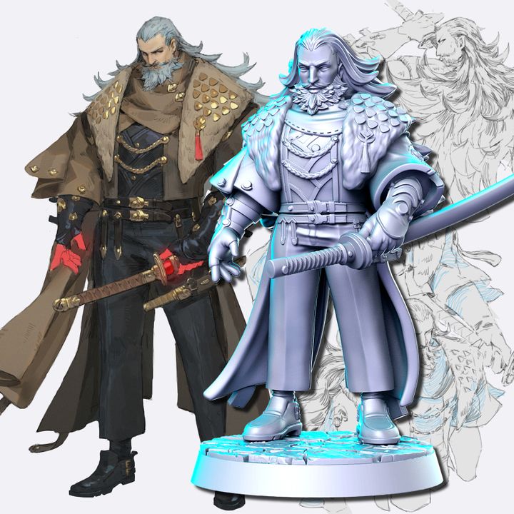 3D Printable PRE-SUPPORTED Neokingdom Set 1- 32mm - DnD by RN Estudio