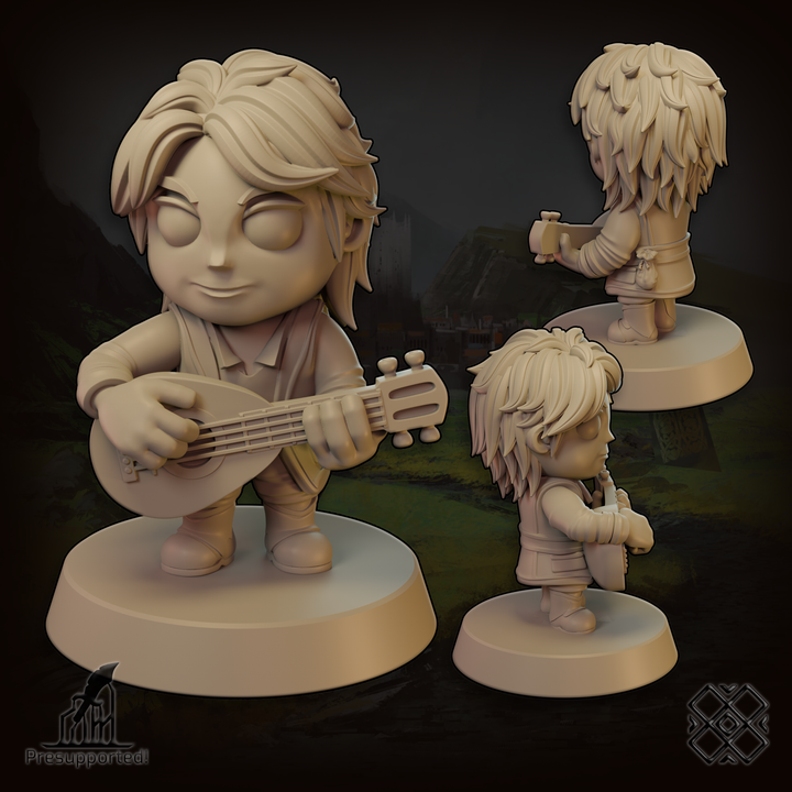 3D Printable Mini Heroes - Collectible RPG Miniatures (set 1) by Apply ...