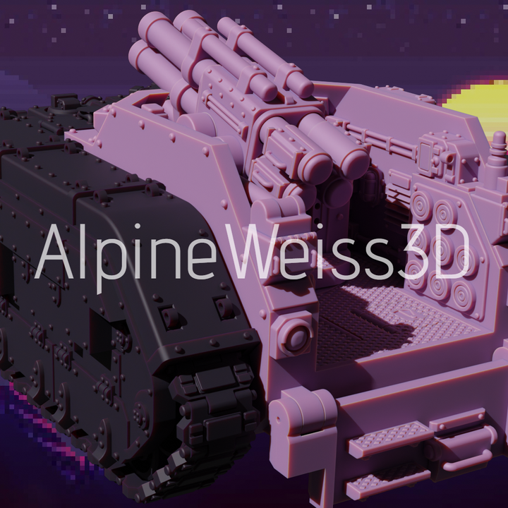 3D Printable Imperial Small Fire Support Tank [Presupported by ...