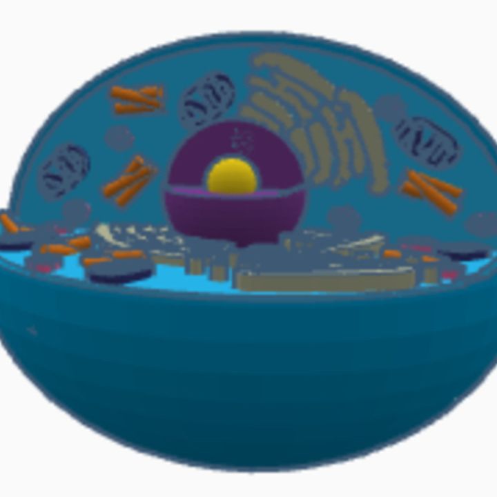 3D Printable Célula animal by Cicero Moura