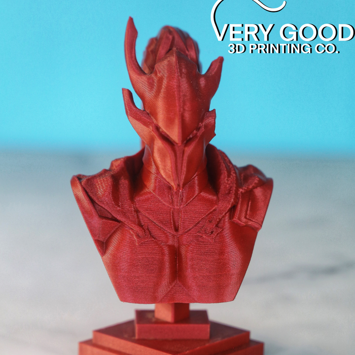 3D Printable Solo Leveling Inspired Igris Bust by Very Good 3D Printing CO