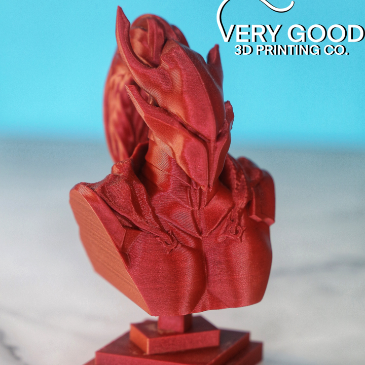 3D Printable Solo Leveling Inspired Igris Bust by Very Good 3D Printing CO