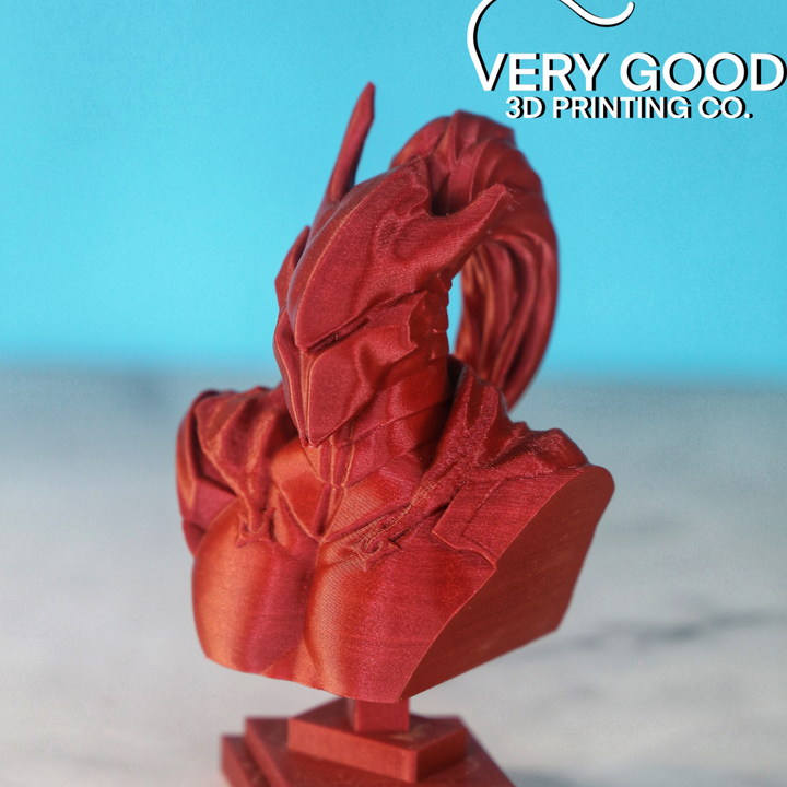 3D Printable Solo Leveling Inspired Igris Bust by Very Good 3D Printing CO